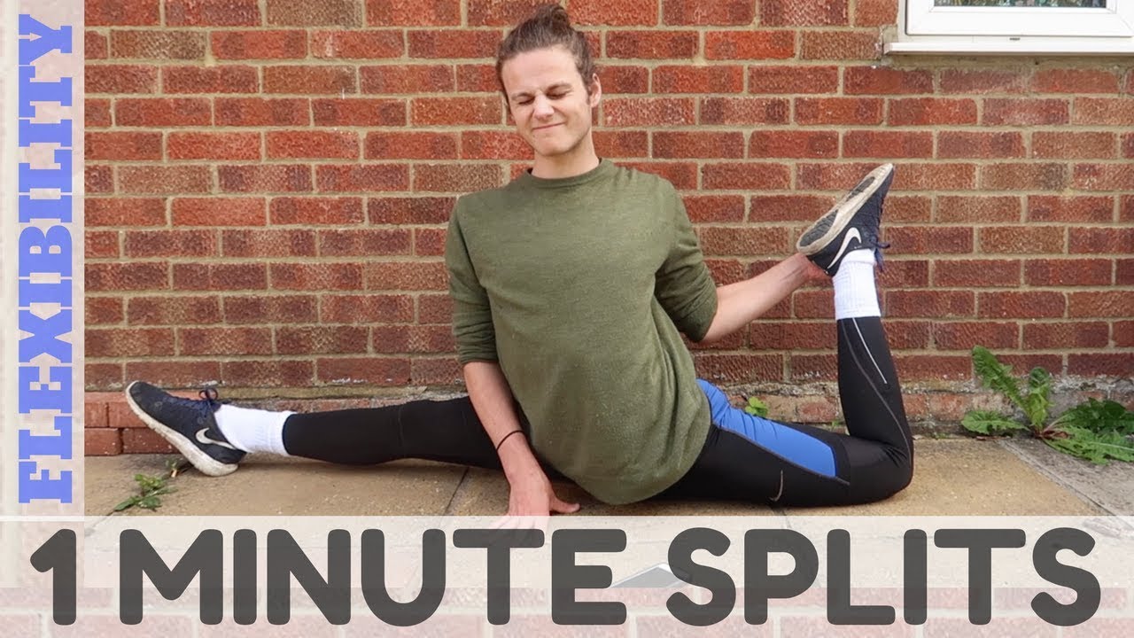 1 MINUTE SPLITS | Secret to Splits | Flexibility Tutorial | Noah Evans ...