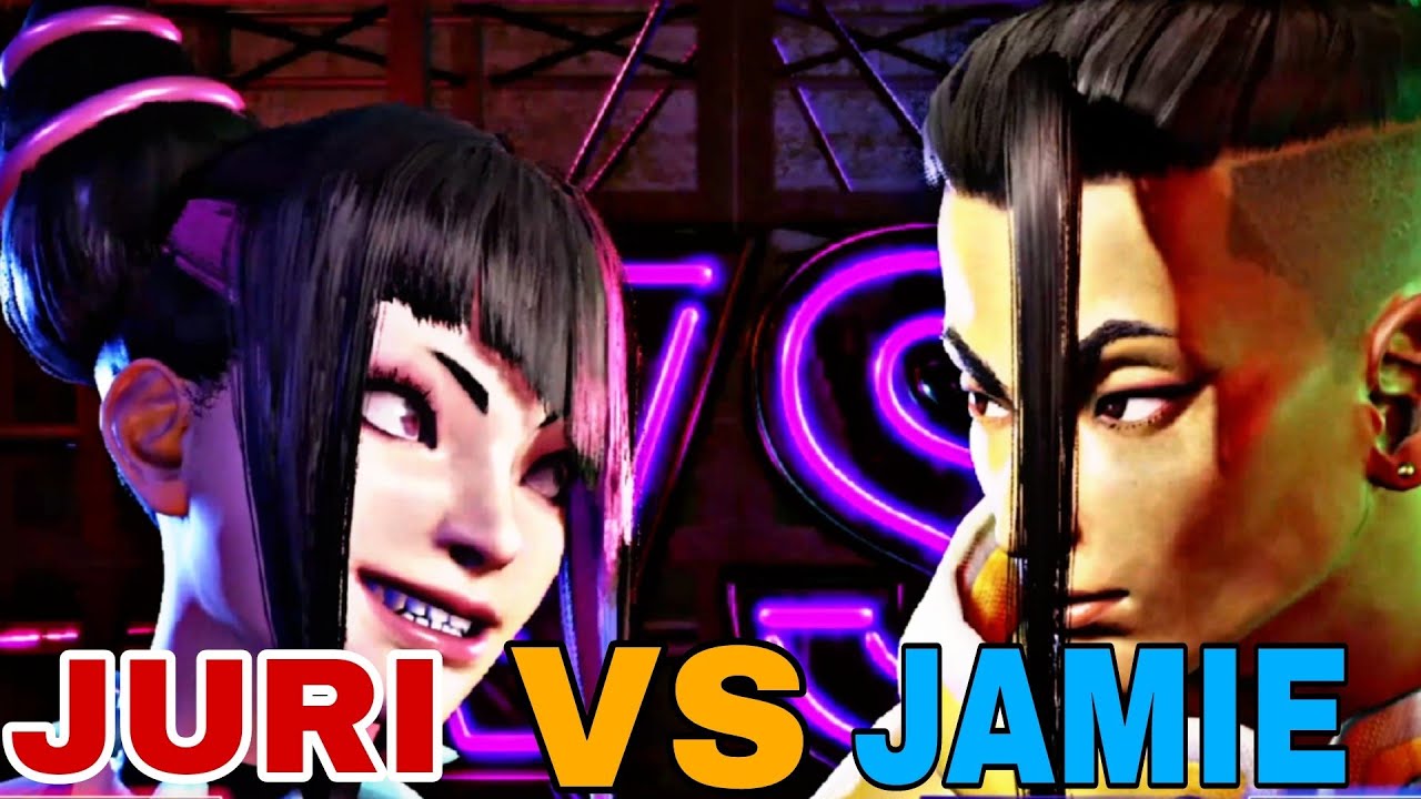 Street Fighters 6 PS4 JURI VS JAMIE High Level Gameplay 4K 60FPS - YouTube