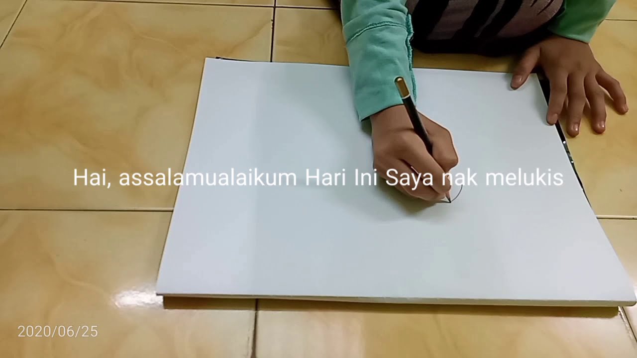 Cara melukis yang simple - YouTube