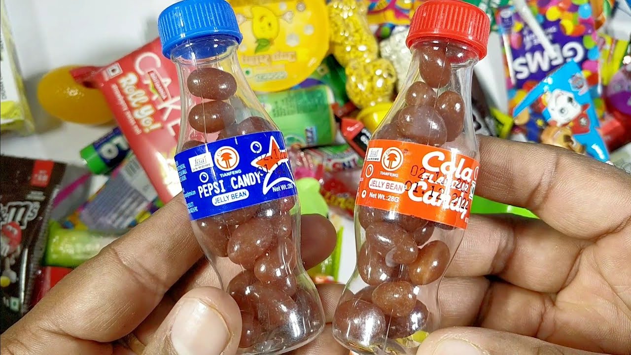 Yummy Pepsi and Cola Candy beans, Asmr. - YouTube
