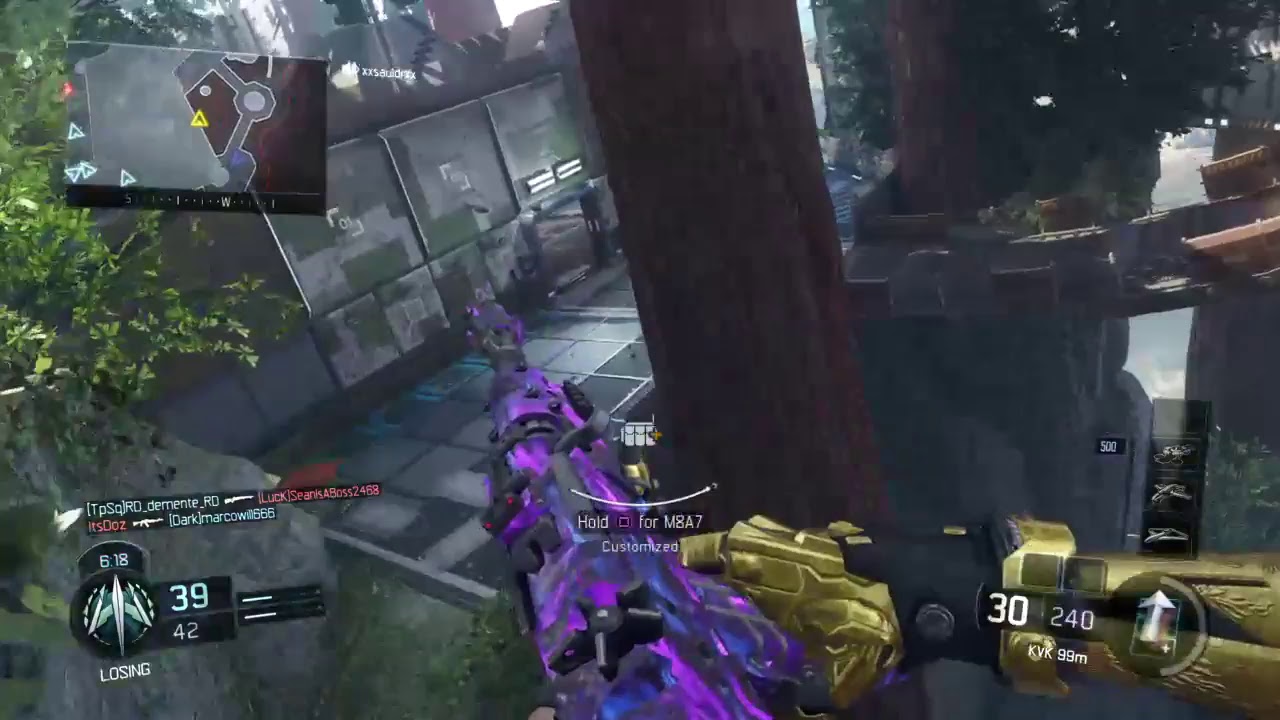 New DLC weapons in BO3 the MSMC and the Olympia - YouTube