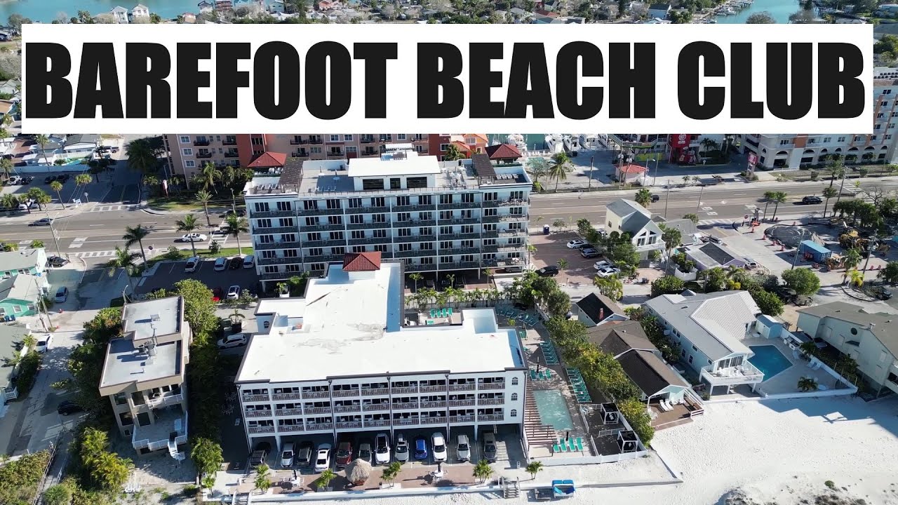 Barefoot Beach Club - Room - Hotel - Area Tour - YouTube