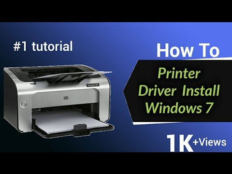 How to install printer driver - YouTube