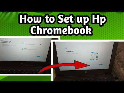 HOW to SETUP Hp CHROMEBOOK | Veronica G.Vlog - YouTube