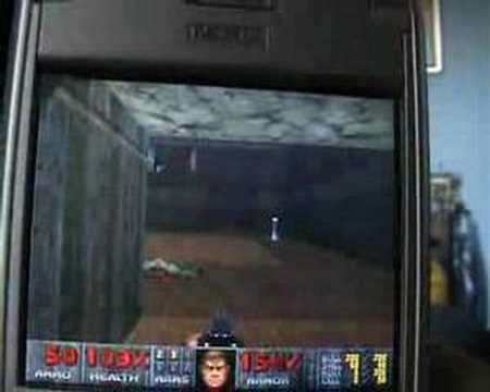 Doom on Nokia e61 - YouTube