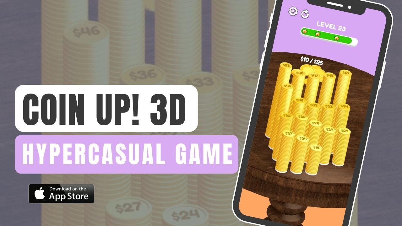 Coin Up! 3D 👛💰🤑 Gameplay, iOS, Best Mobile Games - YouTube