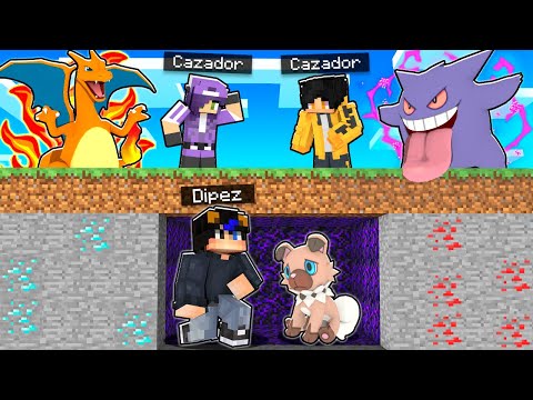 Cazadores POKÉMON VS DIPEZ en Minecraft Pixelmon!