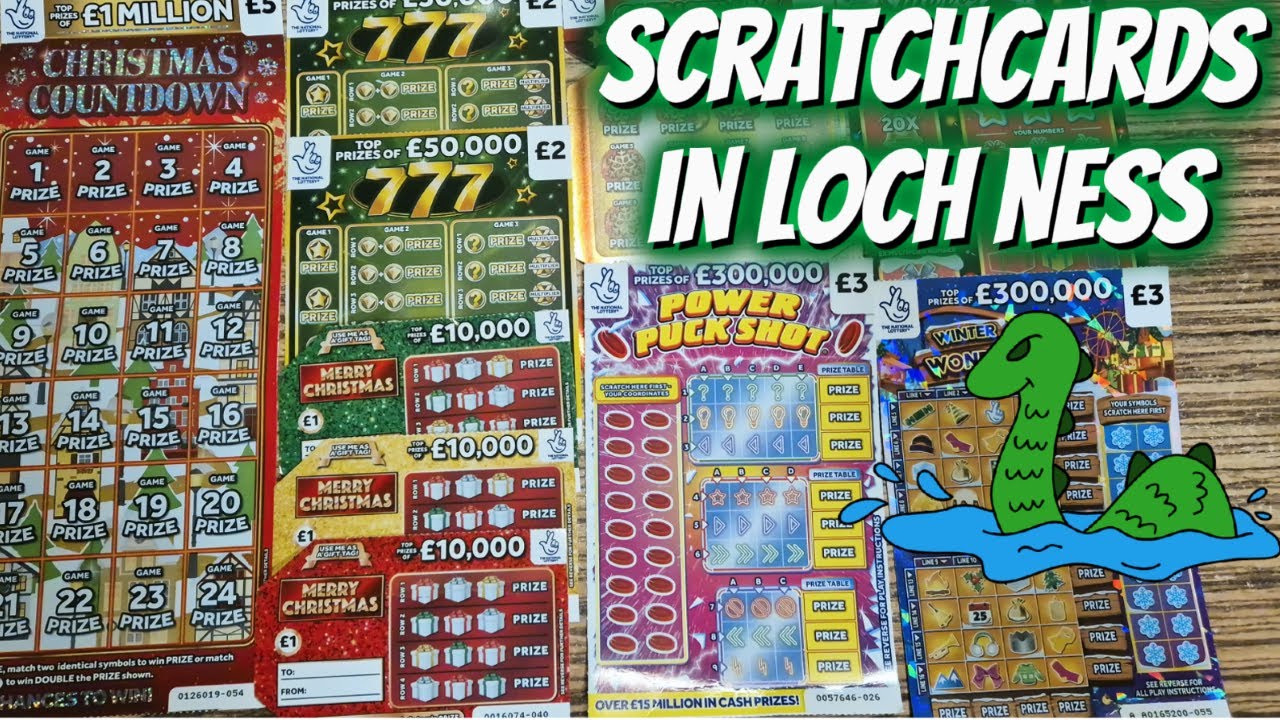 SCRATCH CARDS IN LOCH NESS £26 WORTH TODAY - WE REACH BOILING POINT # ...