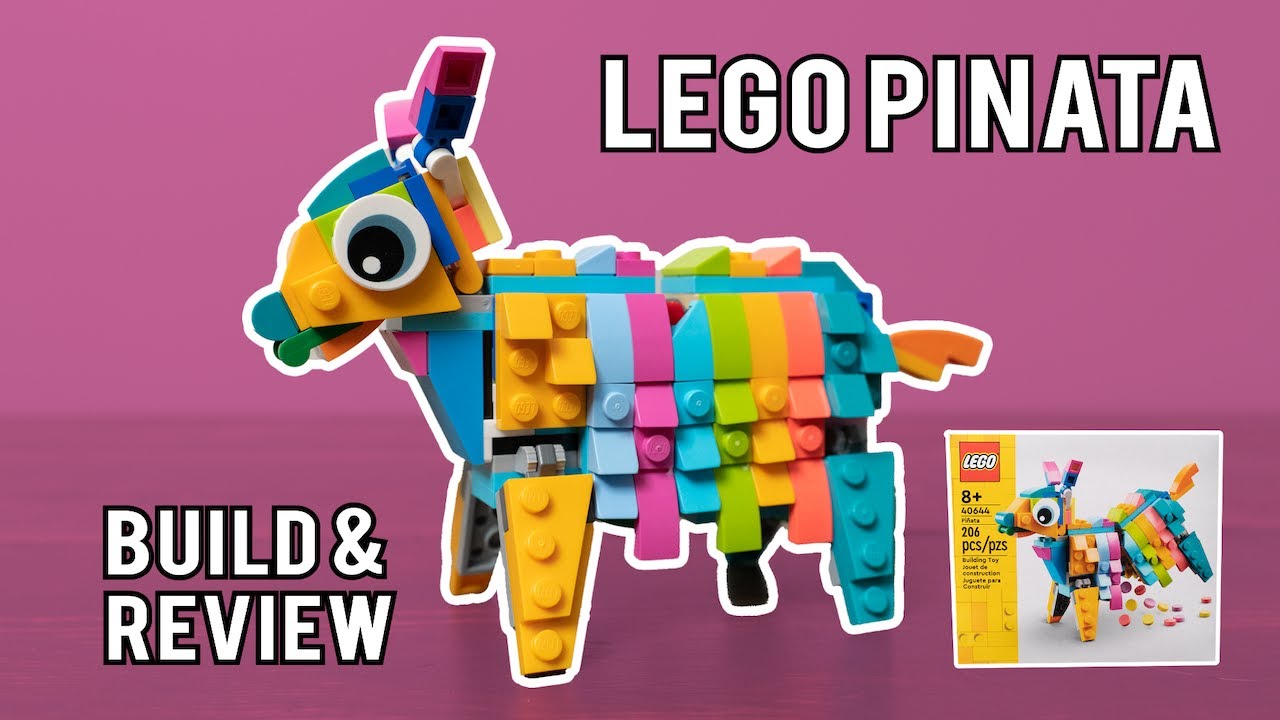 Lego Pinata January 2023 Set 40644 Speed build & Review - YouTube