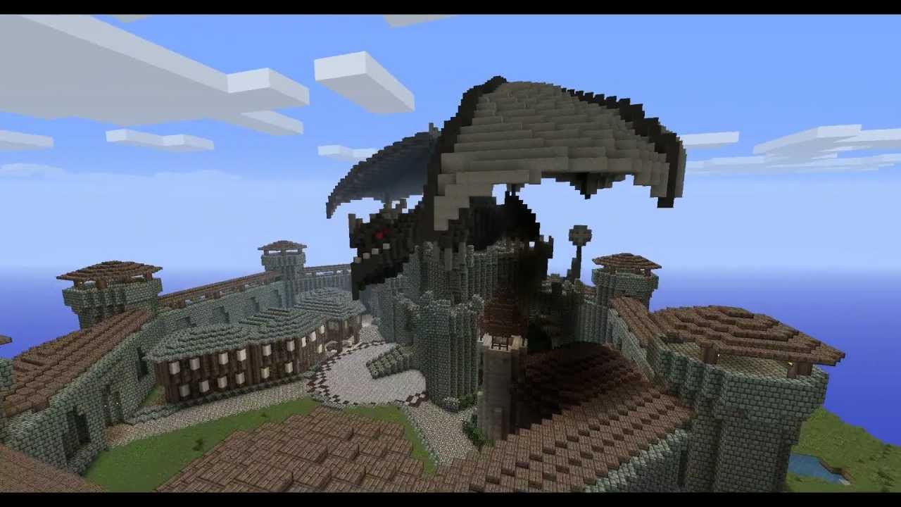 Minecraft - Dragoncastle - YouTube
