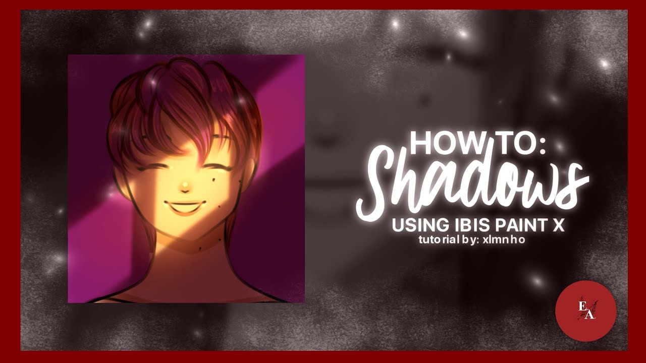 How to do the Shadows using IbisPaint X || (@xlmnho) - YouTube