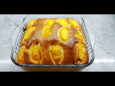 SHAFTOLILI SUZMALI AJOYIB KEKS .SIZGA ALBATTA YOQADI.персиковый кекс.