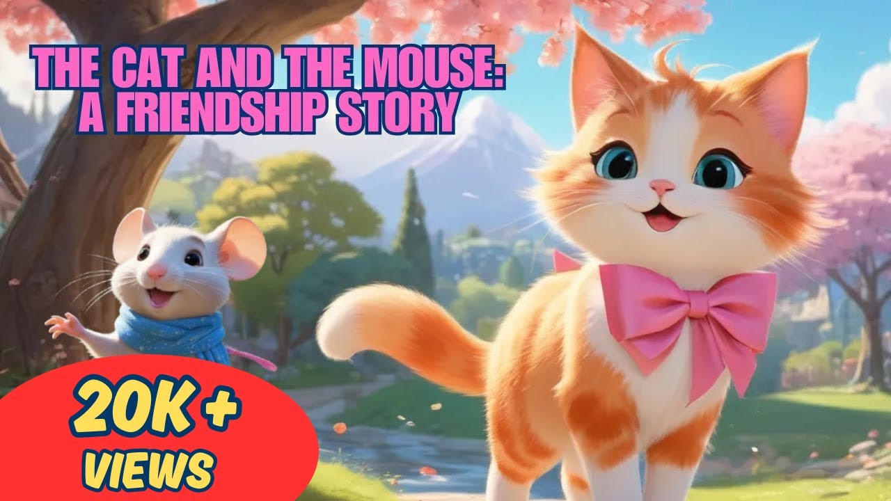 The Cat and the Mouse A Friendship Story in urdu | Noodle Doodle kids ...