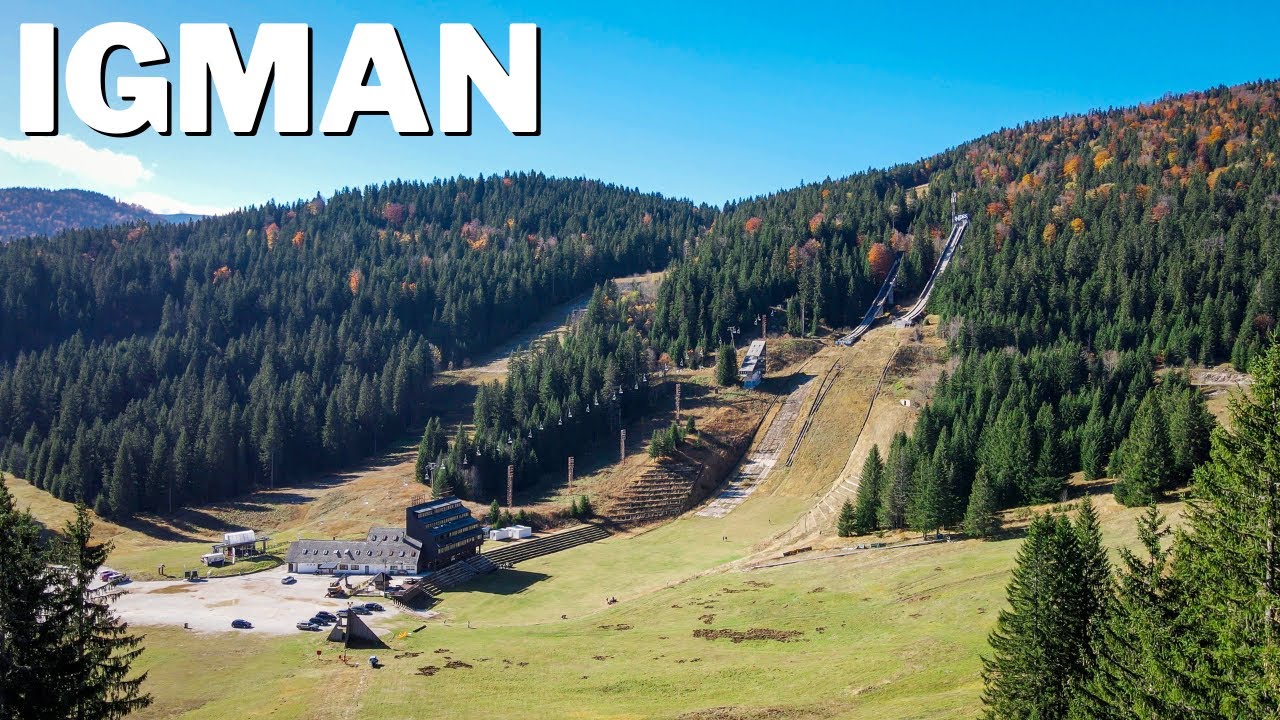 Jesen na izmaku, Igman, planina nadomak Sarajeva - Bosna i Hercegovina ...