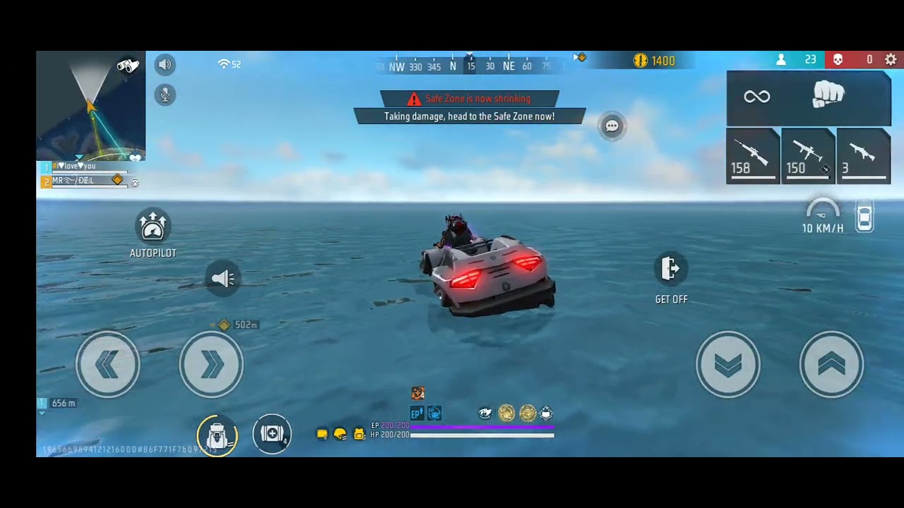 Free fire water seen - YouTube