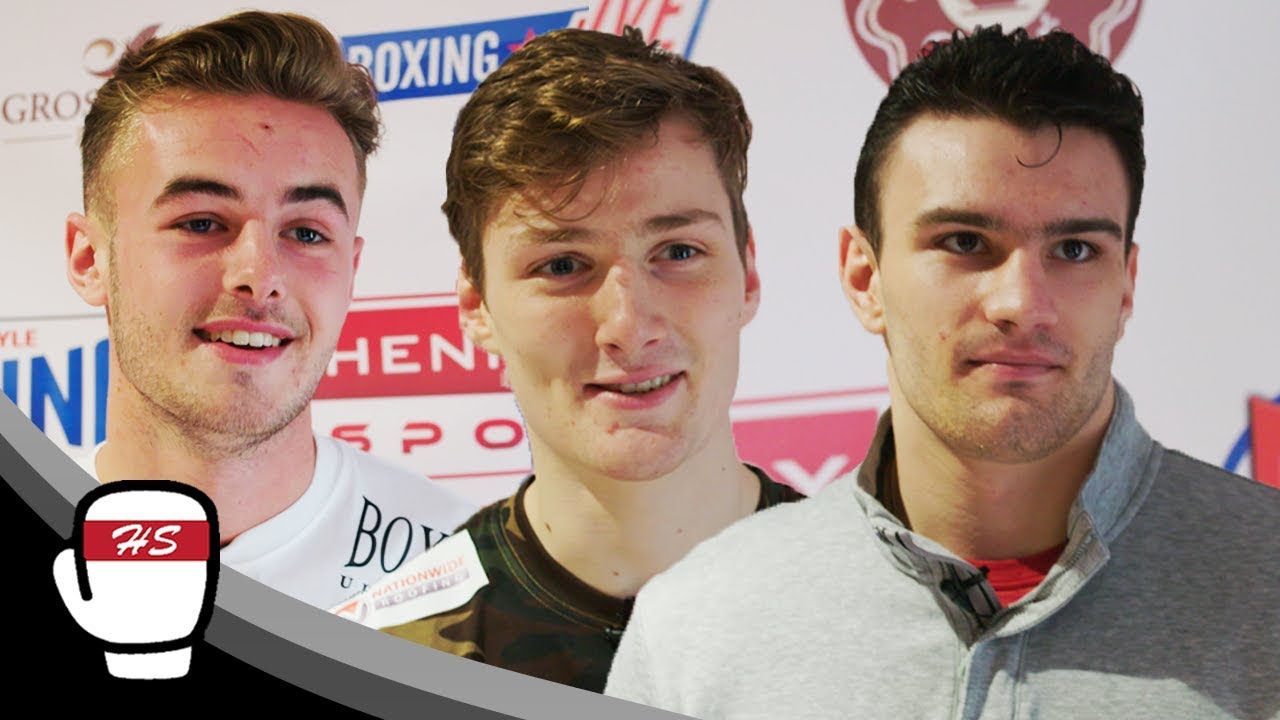 The Undercard Boxers Interviewed! | Pink Tyson & John Joe Nevin Live ...