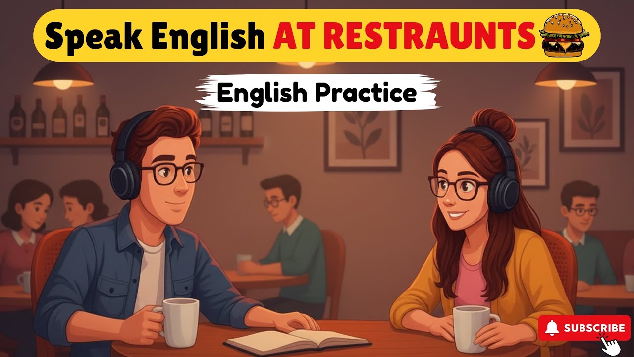 How to Speak English in Restaurants - YouTube