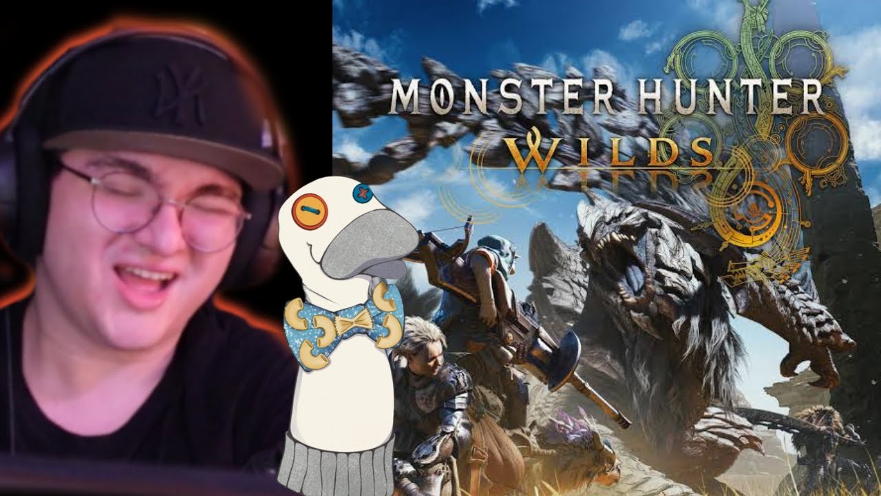 Monster Hunter Wilds With Sock Puppet friend ( i paid him) - YouTube