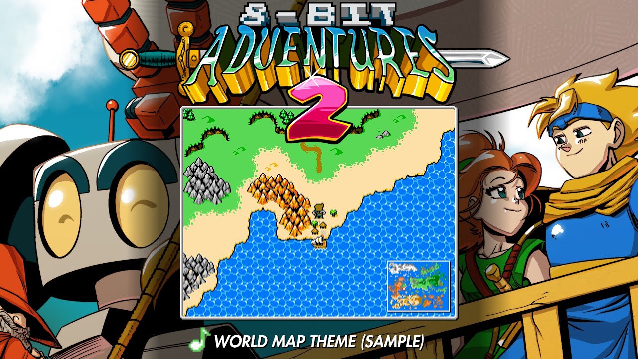 World Map Theme (Sample) - 8-Bit Adventures 2 OST (Indie JRPG Music ...