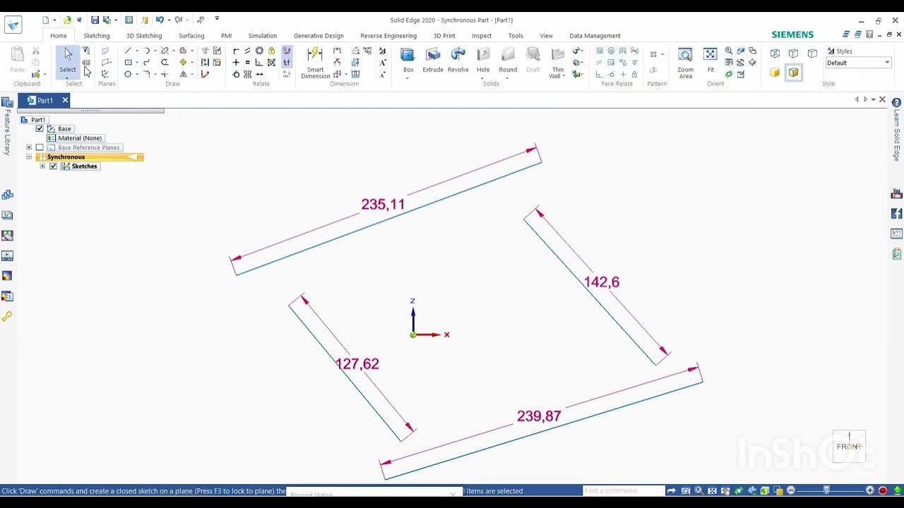 Solid Edge How to use Search Command Finder Part-40 - YouTube