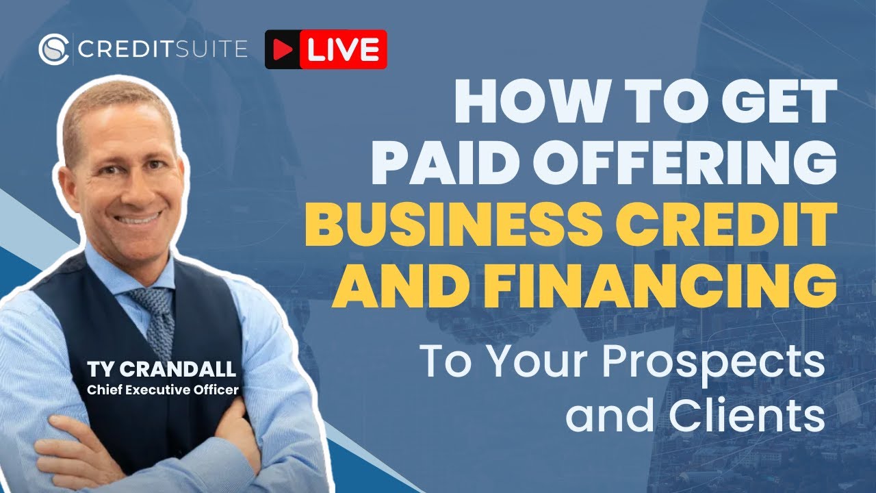 How to Get Paid Offering Business Credit and Financing - YouTube