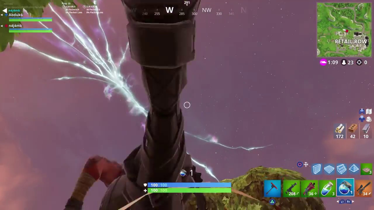 Rocket Launching | Exploding In Fortnite Battle Royale live view. - YouTube