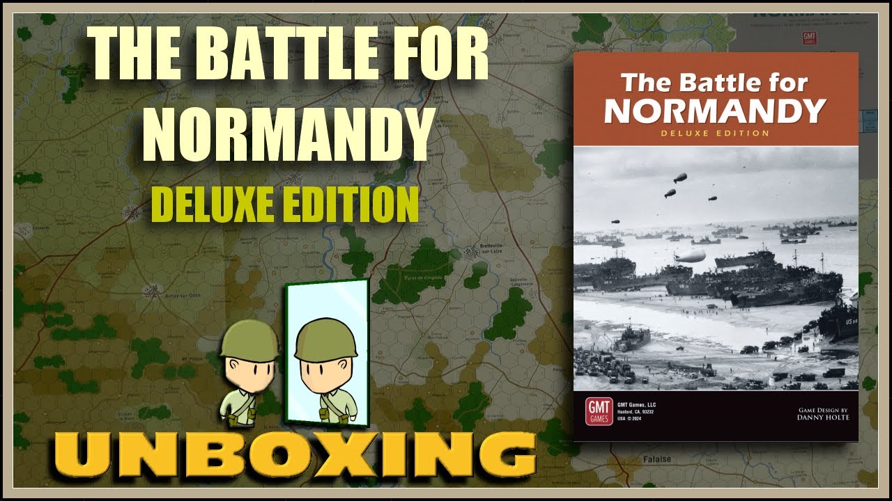 The Battle For Normandy Deluxe Edition Unboxing - YouTube