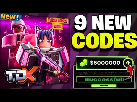 💥TDX FRESH CODES💥🎁2025 UPD!🎁TOWER DEFENSE X CODES IN MARCH 2025 ...