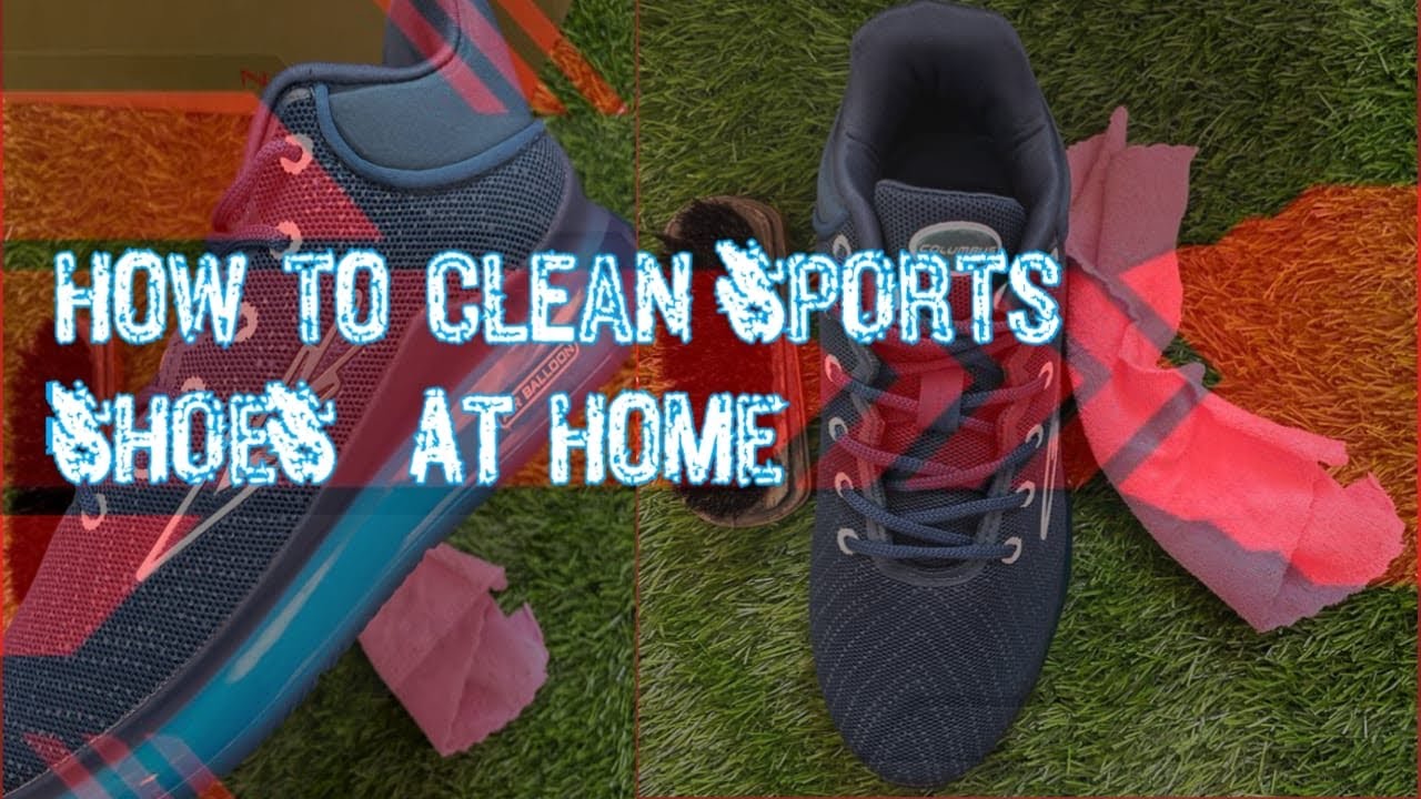Clean sports shoes at home | without Using any Chemical | Running shoes ...