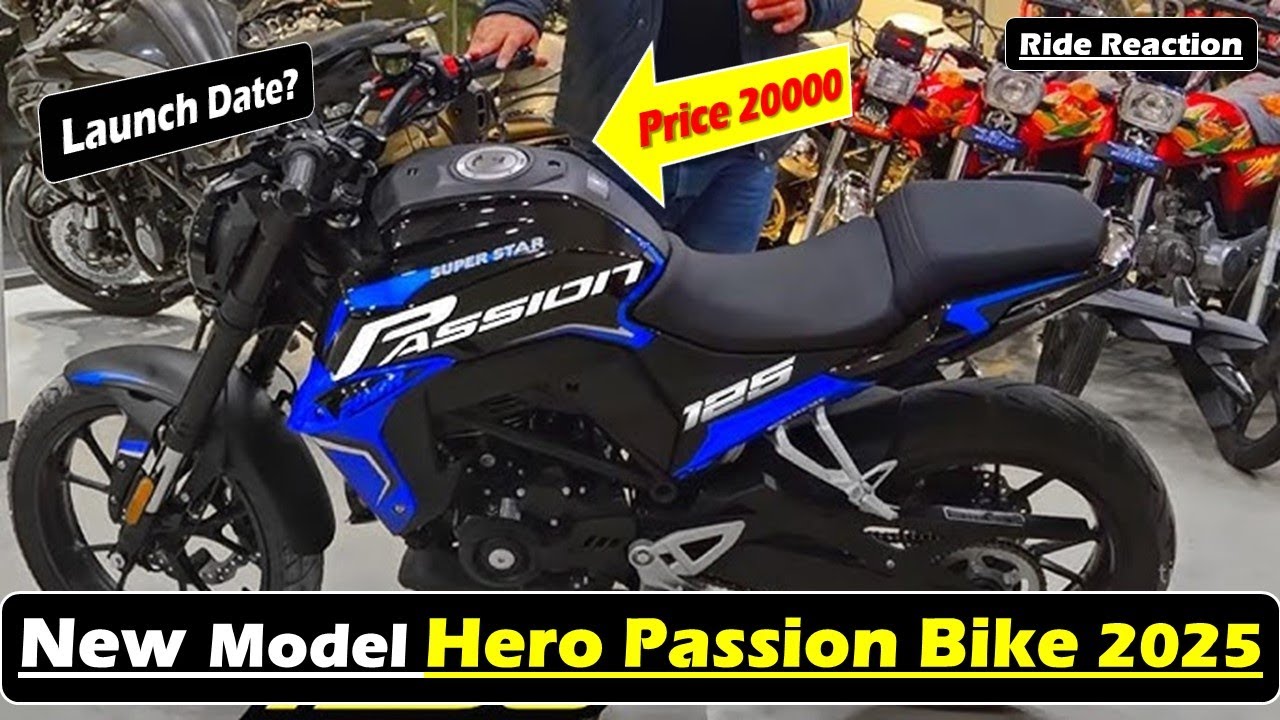 Launch Hero Passion New Model | Update Look Smart Features Passion | Passion Full Detail in ...