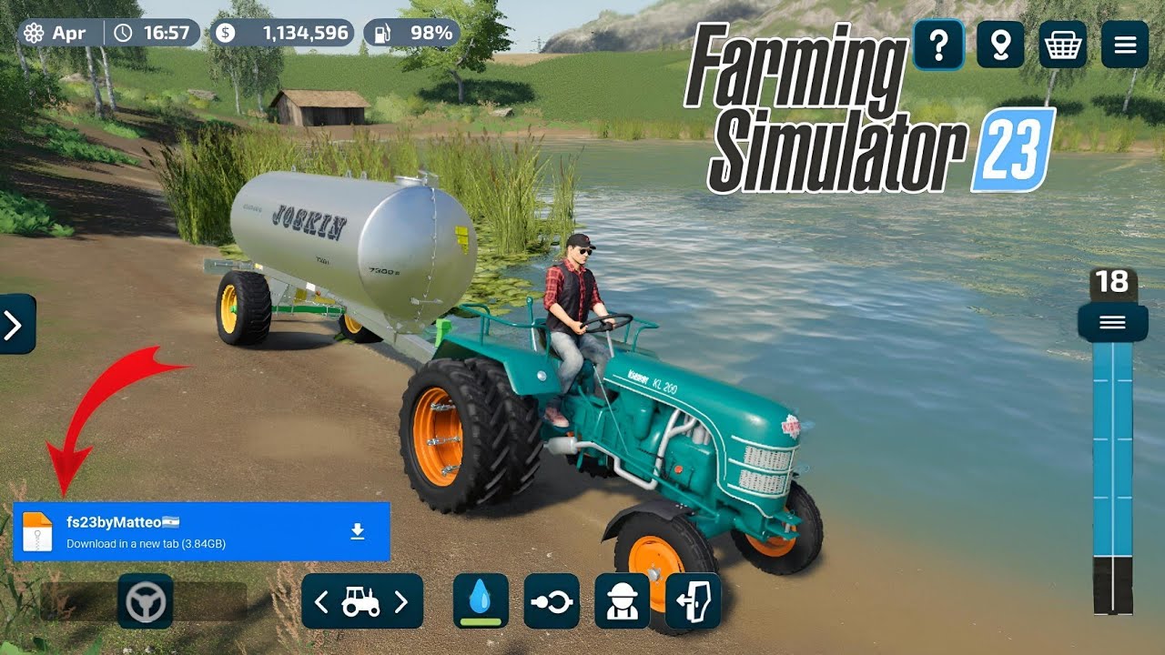 How to Add Mod in Fs 23 | Farming simulator 23 Argentina Map | FS23 Apk ...
