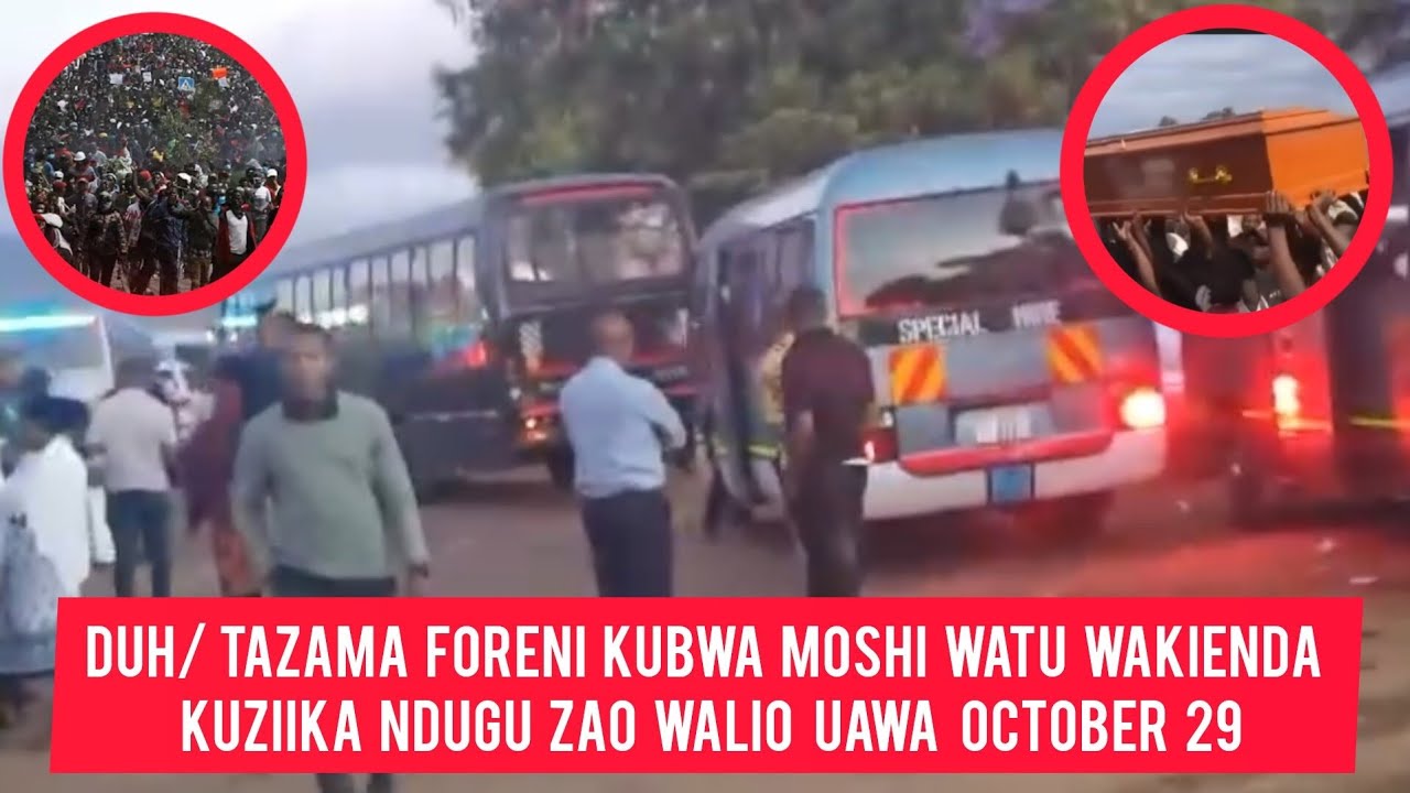 DUH/ HUKO MOSHI KUNA FORENI HATARI WAKIENDA KUWAZIKA NDUGU ZAO DAH ...