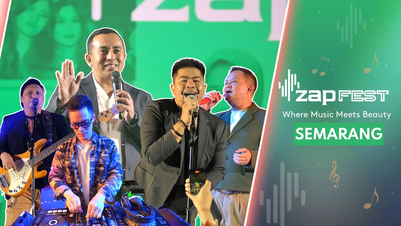 MINI KONSER ZAP DI SEMARANG: ZAP FEST 💚 - YouTube