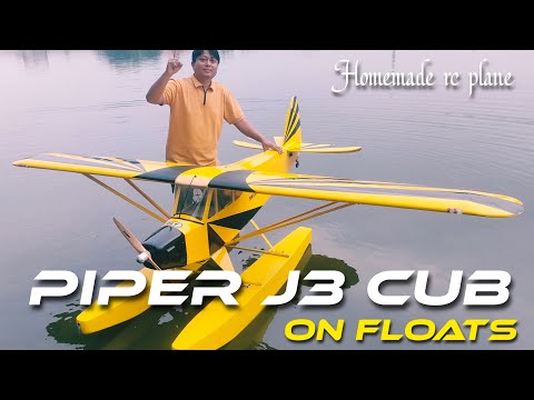 Flying a Piper J3 Cub Seaplane - YouTube