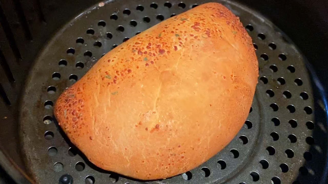 Air Fryer Calzone - How To Cook Frozen Calzone In The Air Fryer - YouTube
