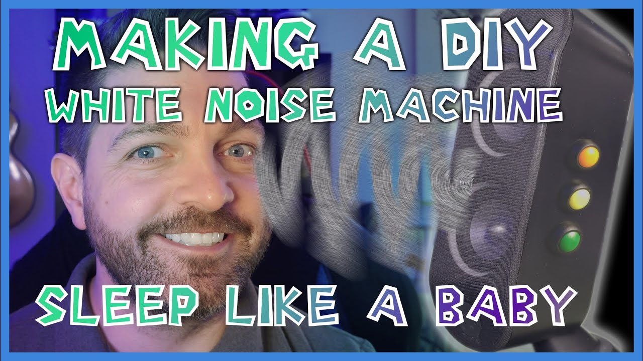 How I made a DIY Noise Machine for sleeping - YouTube