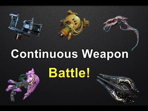Comparing All Continuous Secondary Weapons (Warframe)