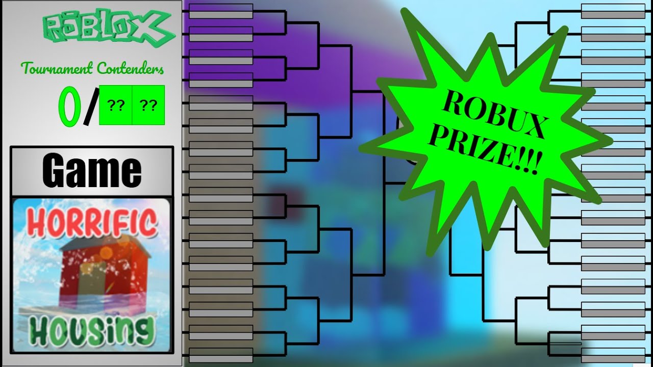 ROBUX PRIZE 💸 Horrific Housing Tournament - YouTube