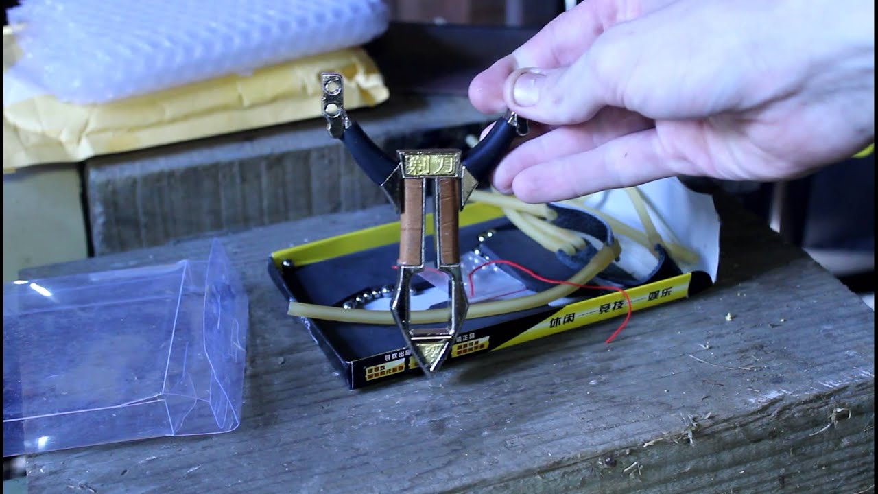 New Chinese Slingshot (Razor) - YouTube