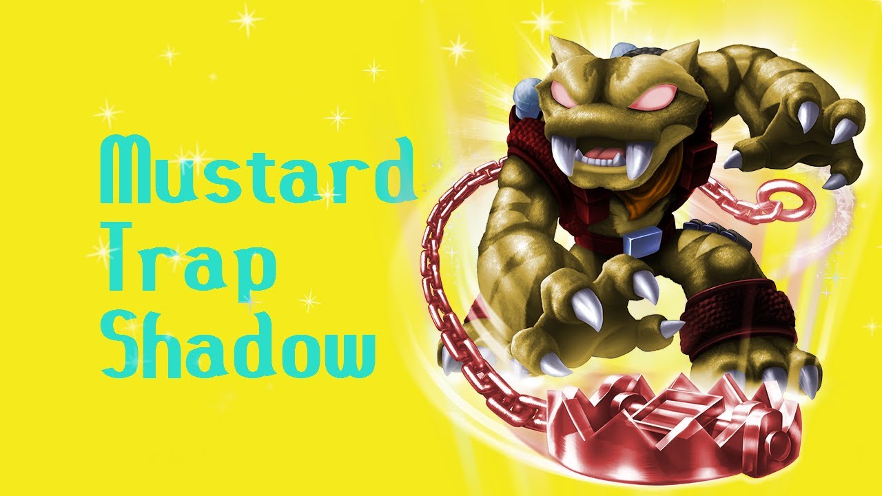 Skylanders: Customs - Mustard Trap Shadow Spotlight - YouTube