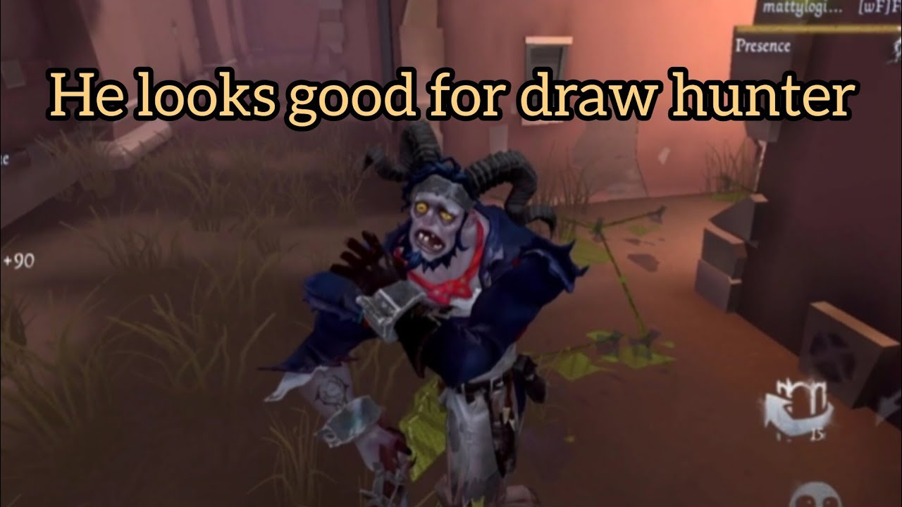Identity V - Trying new Hunter Goatman - YouTube