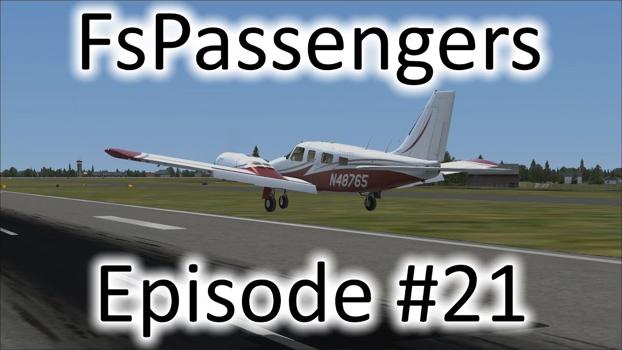 FSX | Let's Play FsPassengers - Episode #21 - Cape Cod | PA-34 Seneca ...