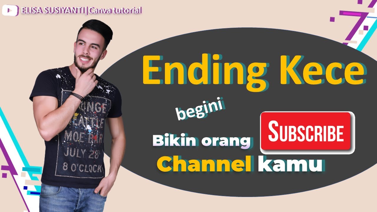 Cara Buat Ending Video Youtube | Pakai Canva - YouTube