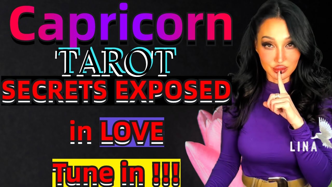 💖Capricorn Secrets Exposed💖Bonus - YouTube