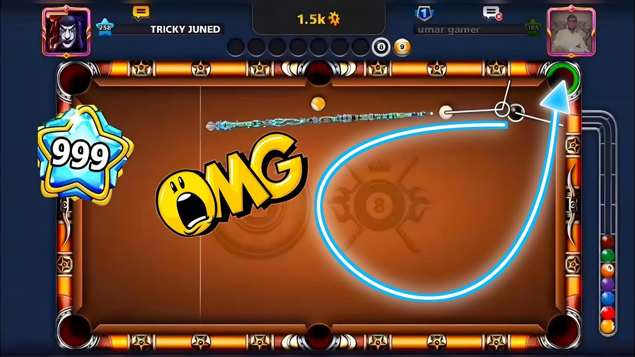 This Shots😈must be Entered into the🤯Guinness 👑🤯 World Record 8 ball ...