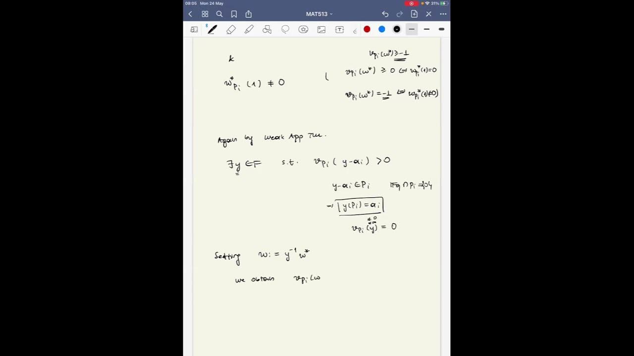 Introduction to Algebraic Function Fields and Codes-Lecture 25.III - YouTube