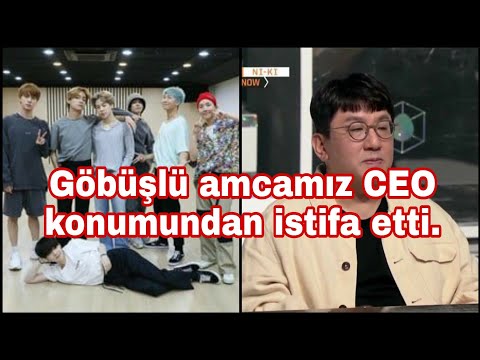 BANG PD, CEO konumundan istifa etti.