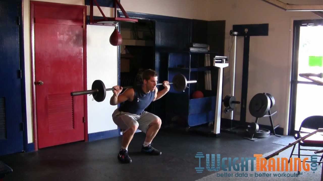 Speed Squat - How to do Speed Squats - YouTube