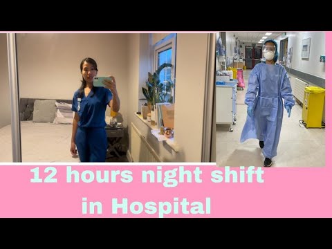 Day in life of 12 hour night shift nurse - YouTube