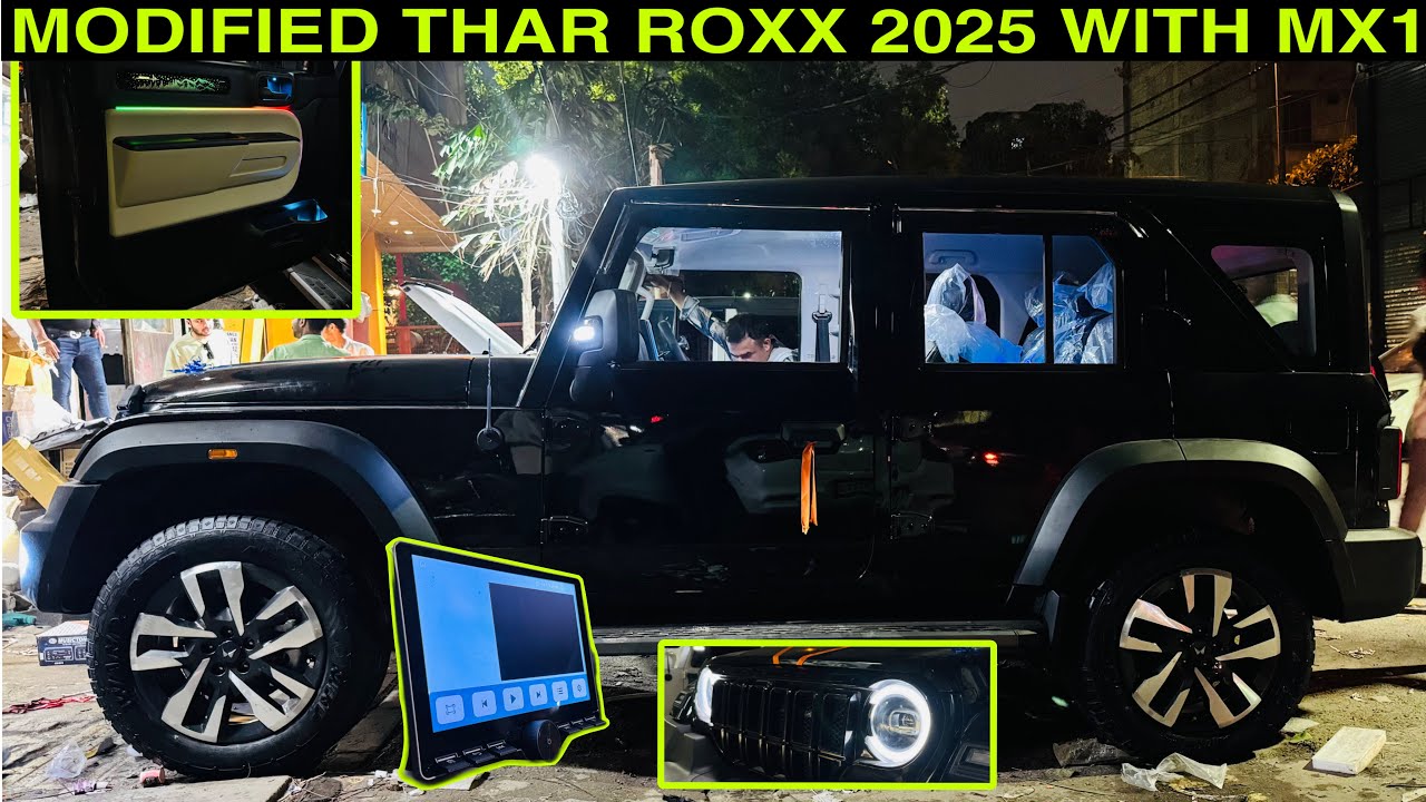 Modified Thar Roxx Accessories 2025 | Thar Roxx 2025 modification 🤩 ...